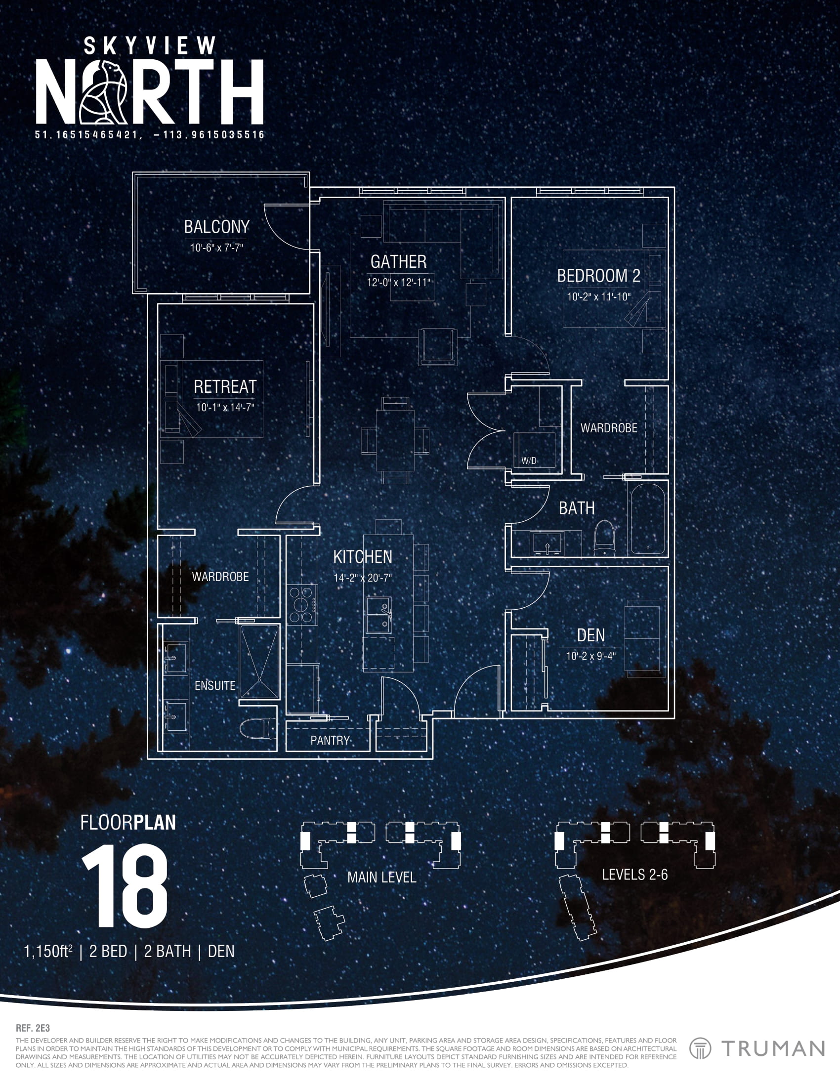 Skyview North | Floor Plan 18 | Floor Plans and Pricing