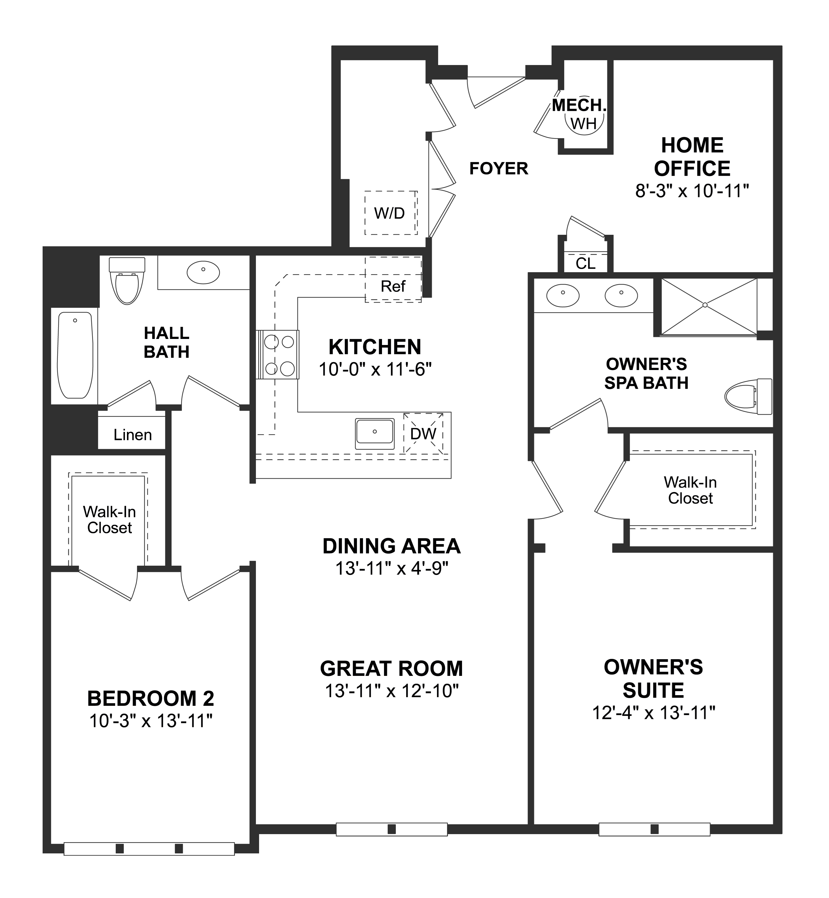 K. Hovnanians Four Seasons at Virginia Crossing - Condos - Aydon Floor ...