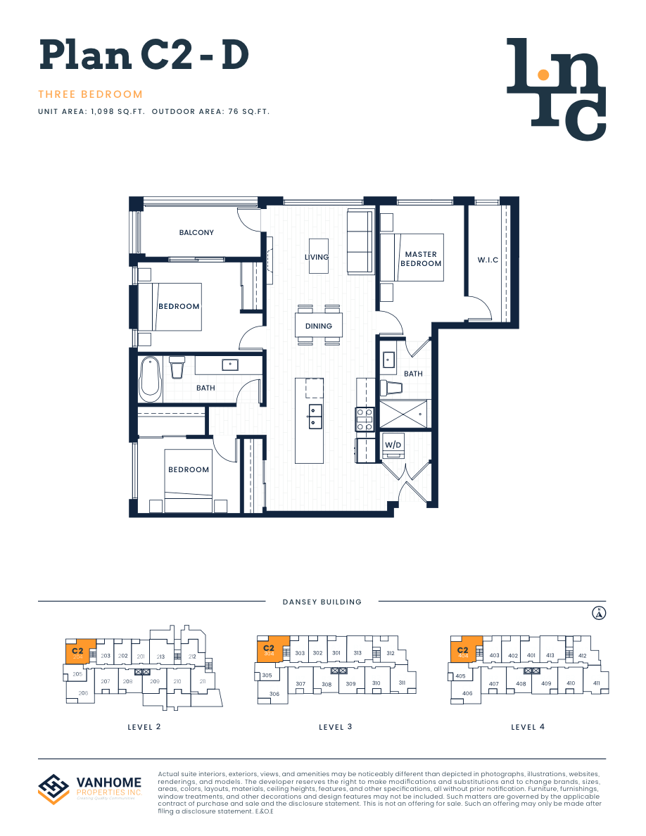 Linc | C2-D | Floor Plans and Pricing