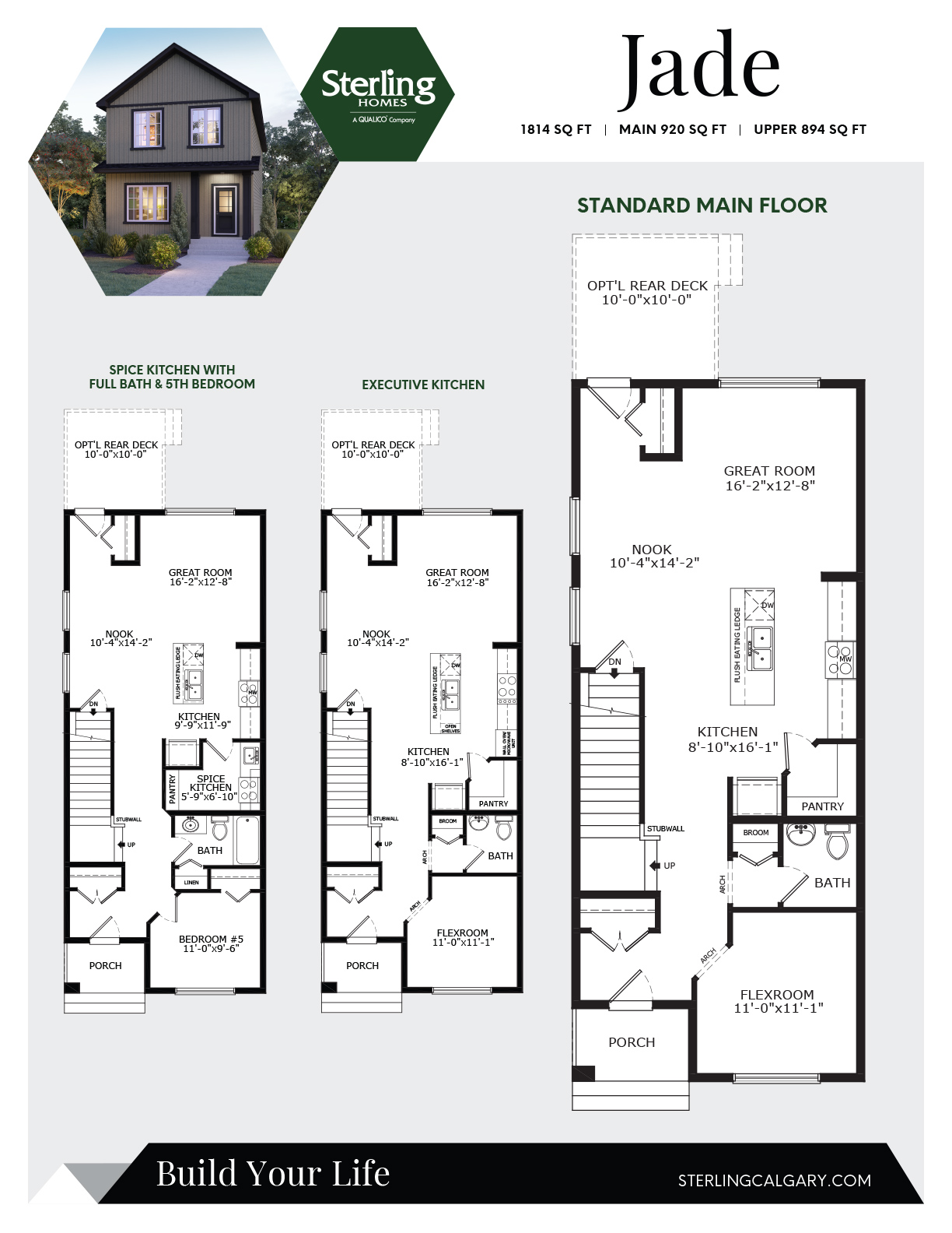 Chelsea - Jade Floor Plan, Chestermere AB | Livabl