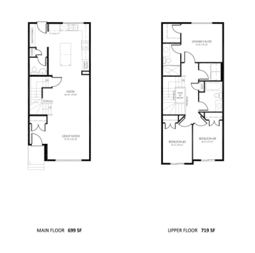 The Uplands at Riverview - Phoenix Floor Plan, Edmonton AB | Livabl