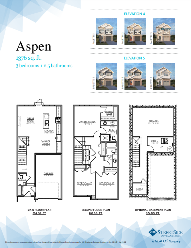 Trumpeter - Aspen Floor Plan, Edmonton AB | Livabl