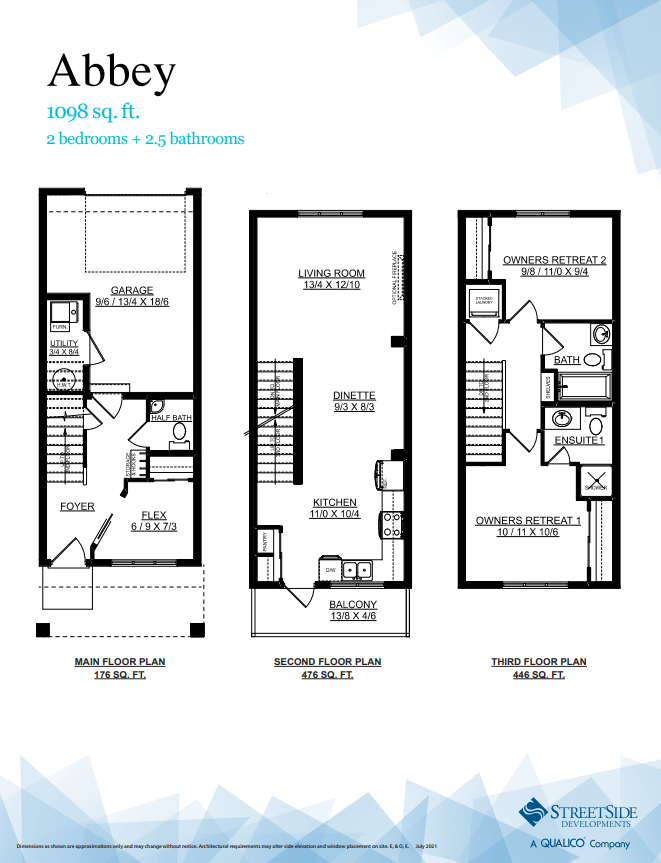 Secord - Abbey Floor Plan, Edmonton AB | Livabl