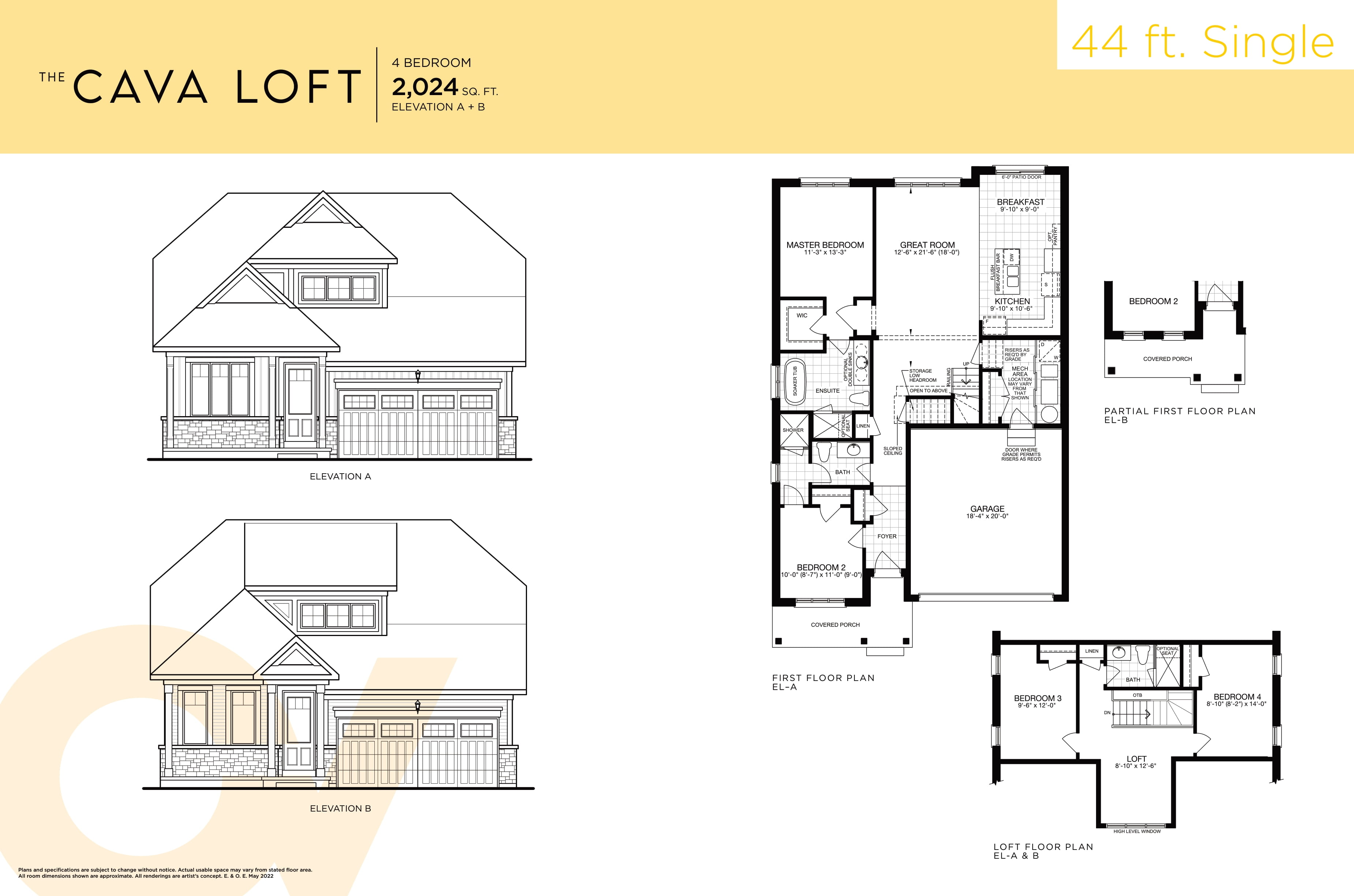 Cork & Vine - The Cava Loft Floor Plan, Prince Edward County ON | Livabl