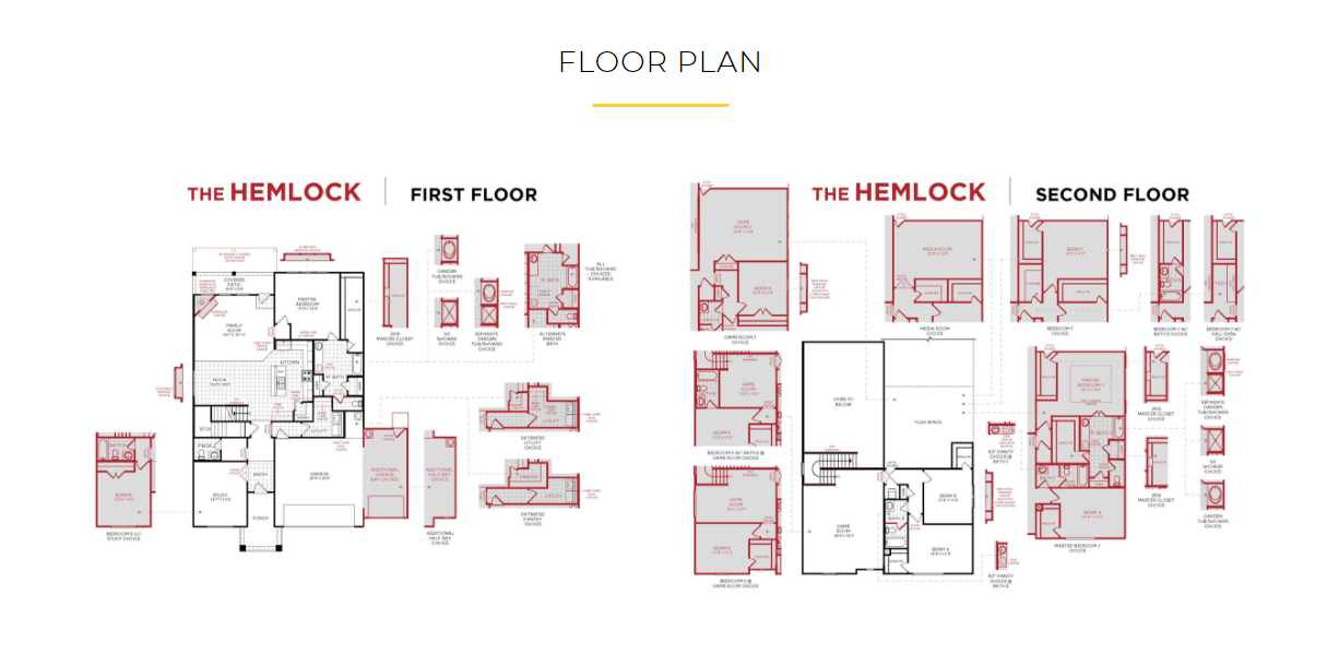 Sunterra | Hemlock | Floor Plans and Pricing