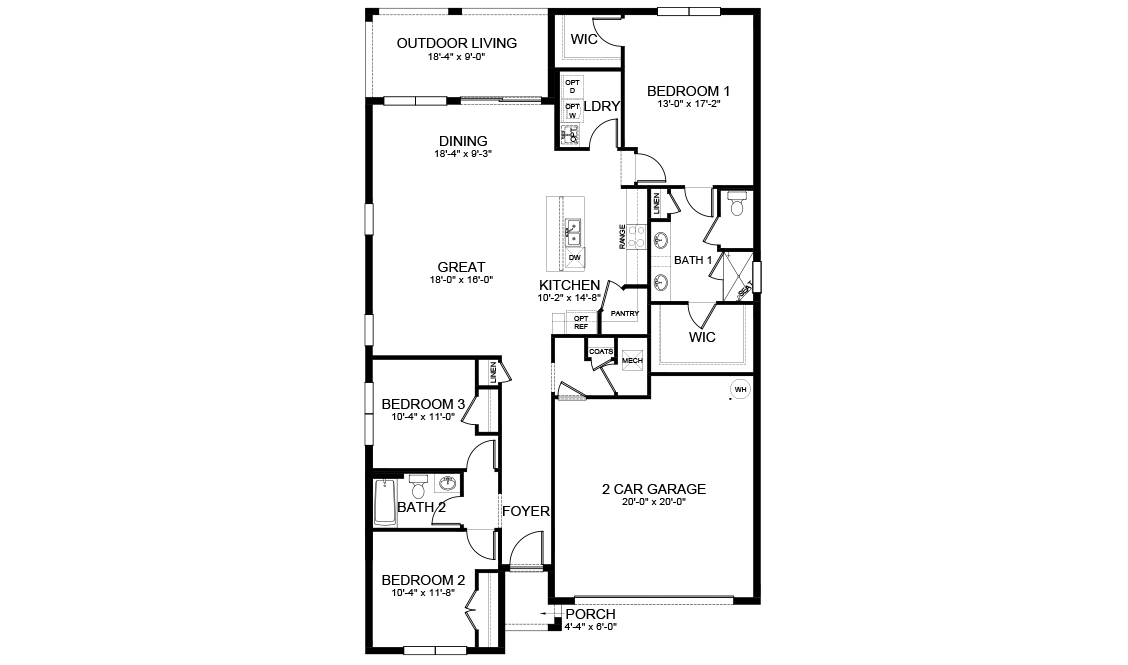 Stonewater | 291 SPRING HILL LAKE LOOP | Floor Plans and Pricing