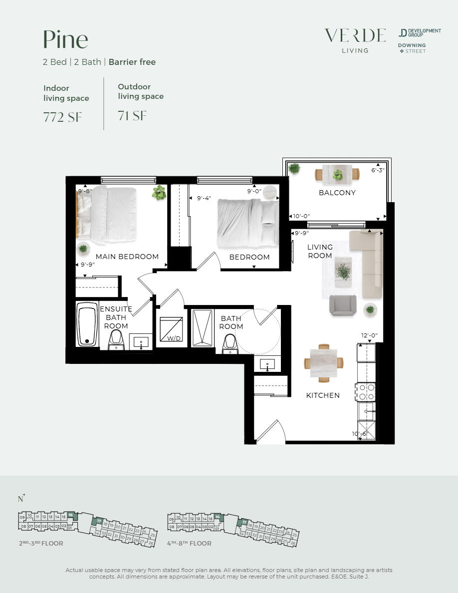 Verde Living - Pine Floor Plan, Kitchener ON | Livabl