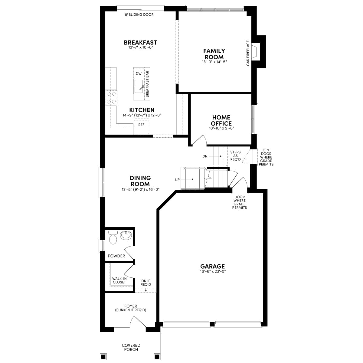 Midhurst Valley - Sherwood Floor Plan, Barrie ON | Livabl