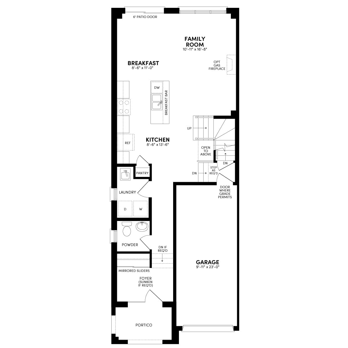 Midhurst Valley - Vista Floor Plan, Barrie ON | Livabl