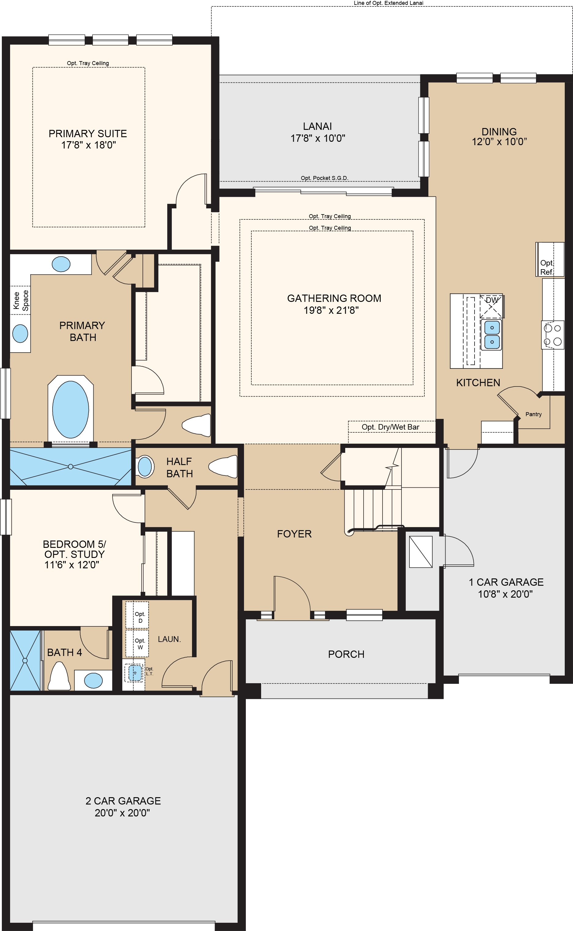 Marrita Reserve at Tradition - Tortola Floor Plan, Port St. Lucie FL ...