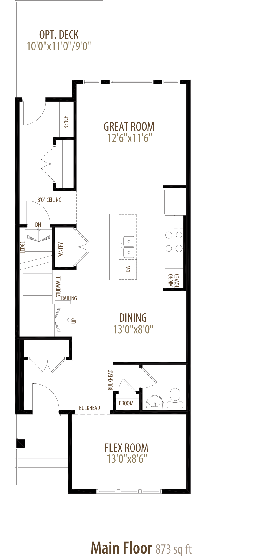 Glacier Ridge - The Nixon Floor Plan, Calgary AB | Livabl