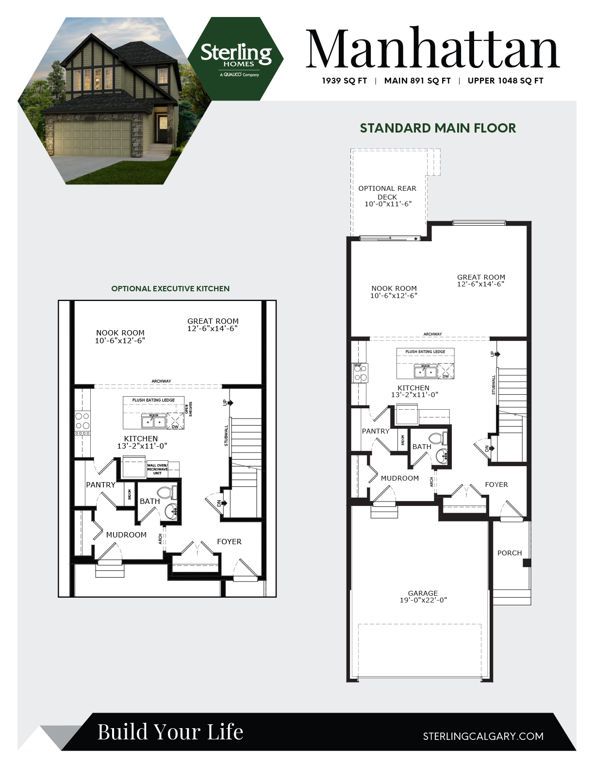 Legacy - Manhattan Floor Plan, Calgary AB | Livabl