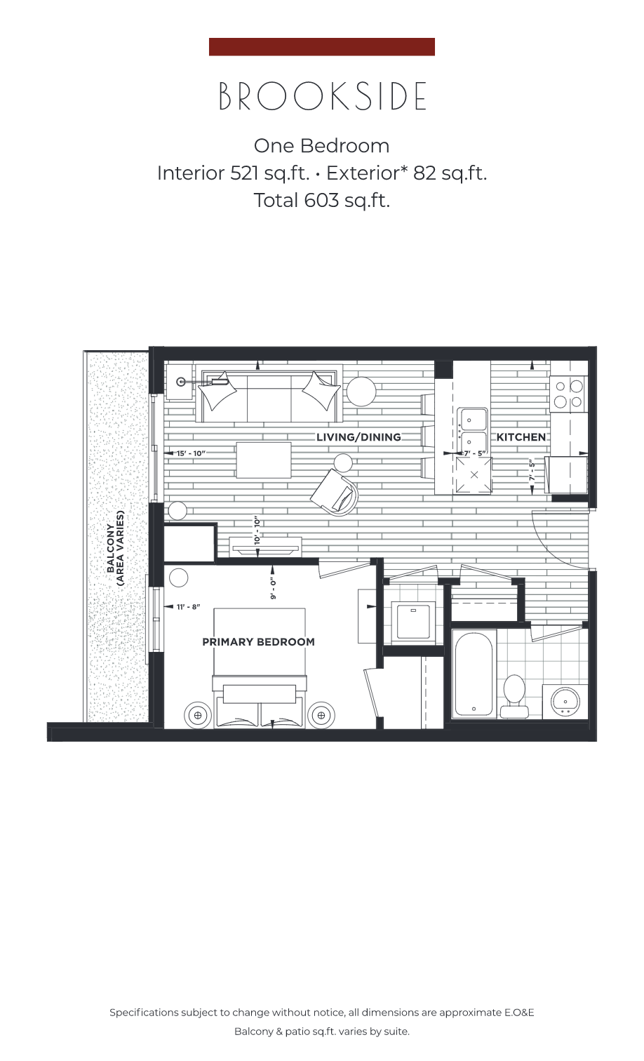Century Condos - Brookside Floor Plan, Grimsby ON | Livabl