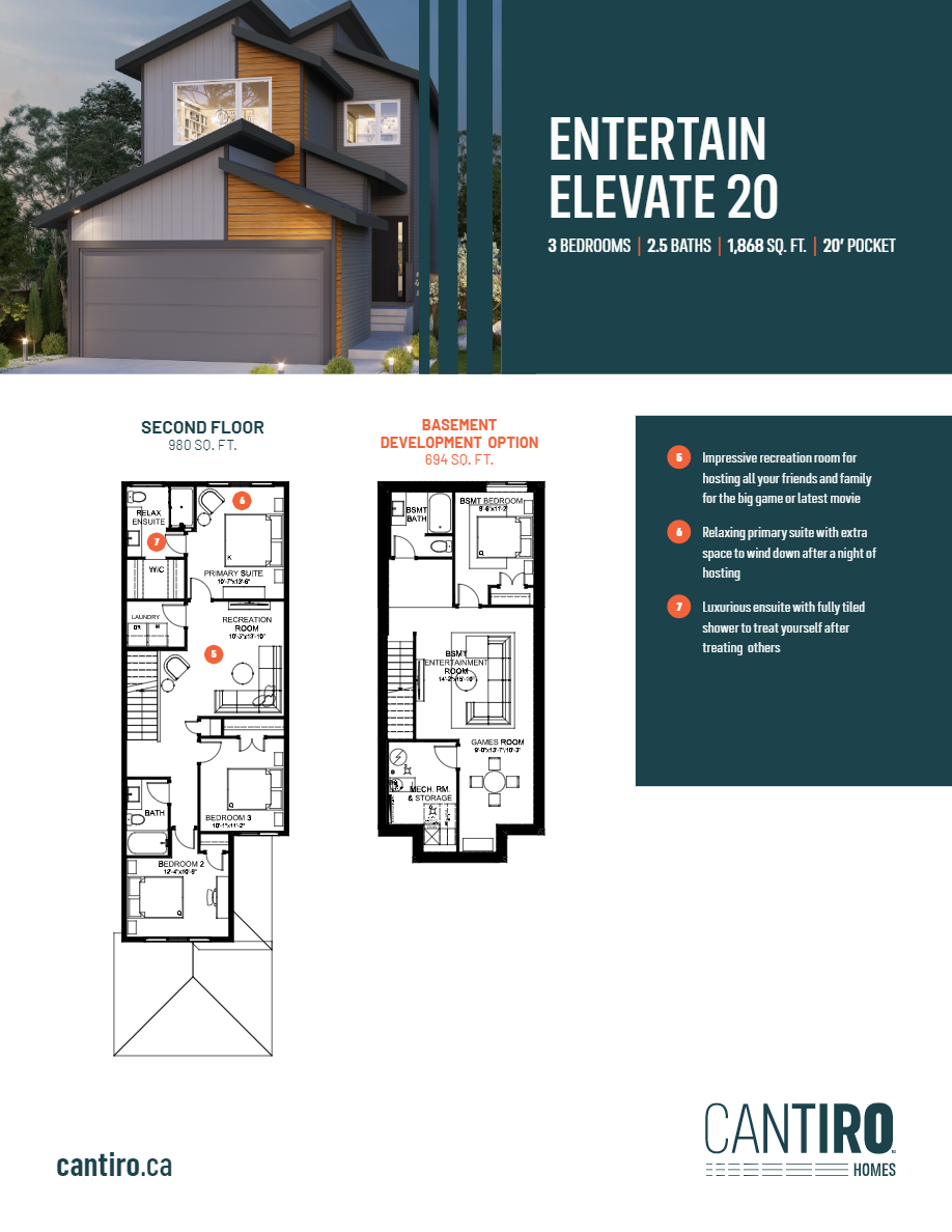 Rocha in the Orchards | Entertain Elevate 20 | Floor Plans and Pricing