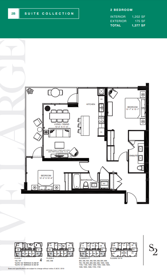 S2, Stonebrook Private Residences - 1709, Mississauga ON | Livabl