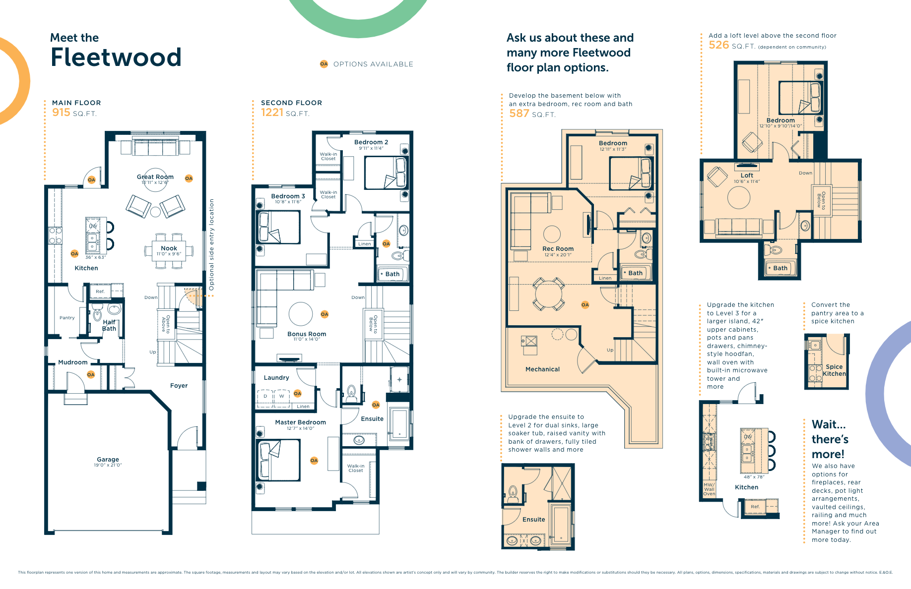 Walden | Fleetwood | Floor Plans and Pricing