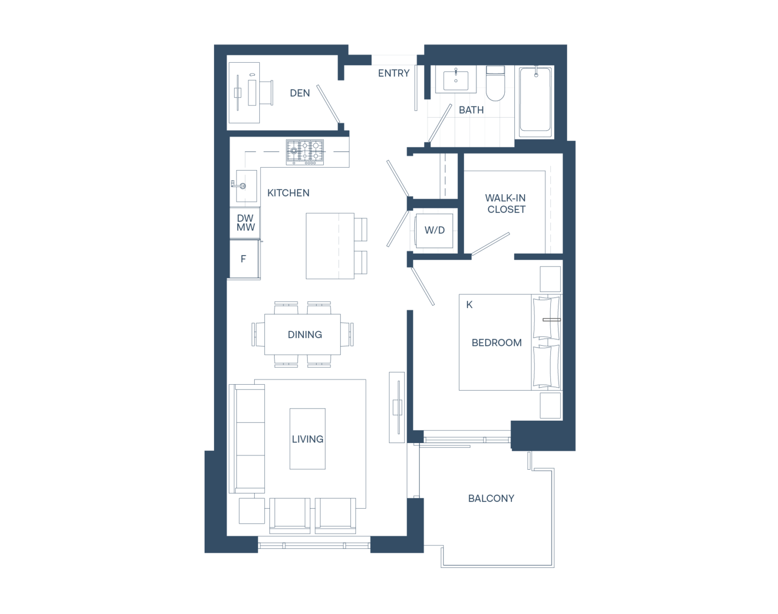 Apex - Seylynn Village - PS-A1A Floor Plan, North Vancouver BC | Livabl