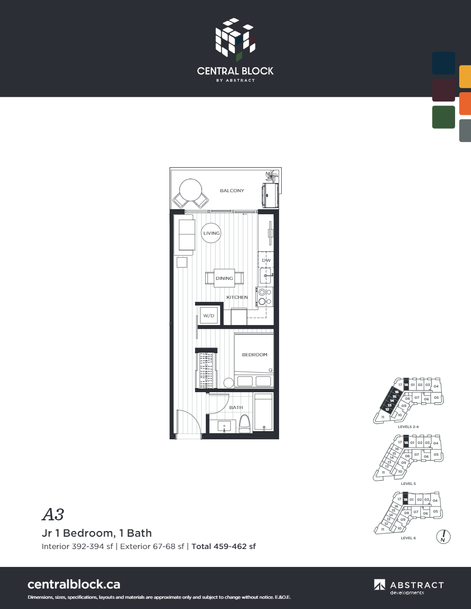 Central Block | A3 | Floor Plans and Pricing