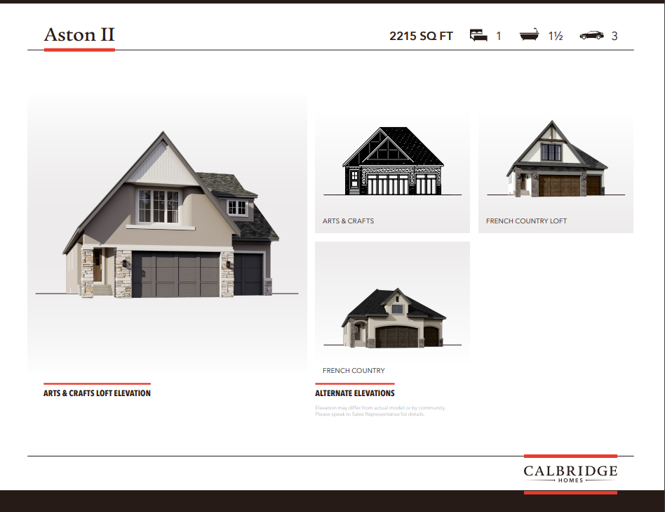 Cranston's Riverstone | Aston II | Floor Plans and Pricing