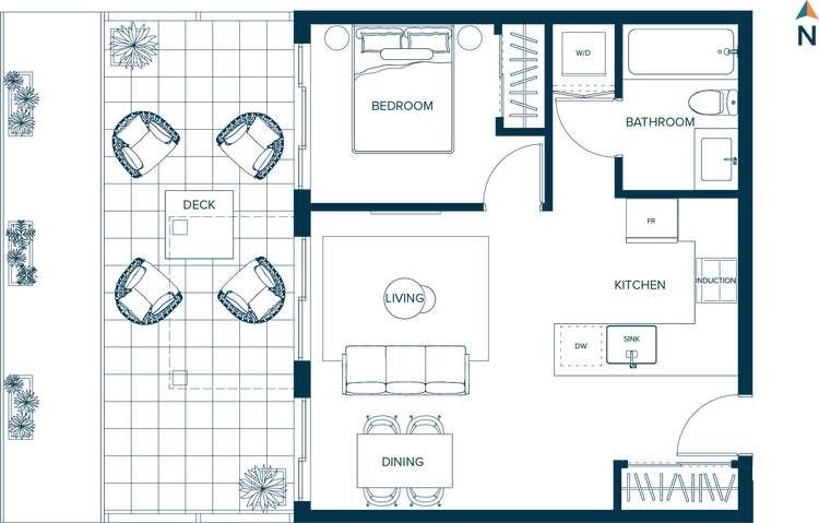 V On E49 A5 Floor Plan Vancouver Bc Livabl