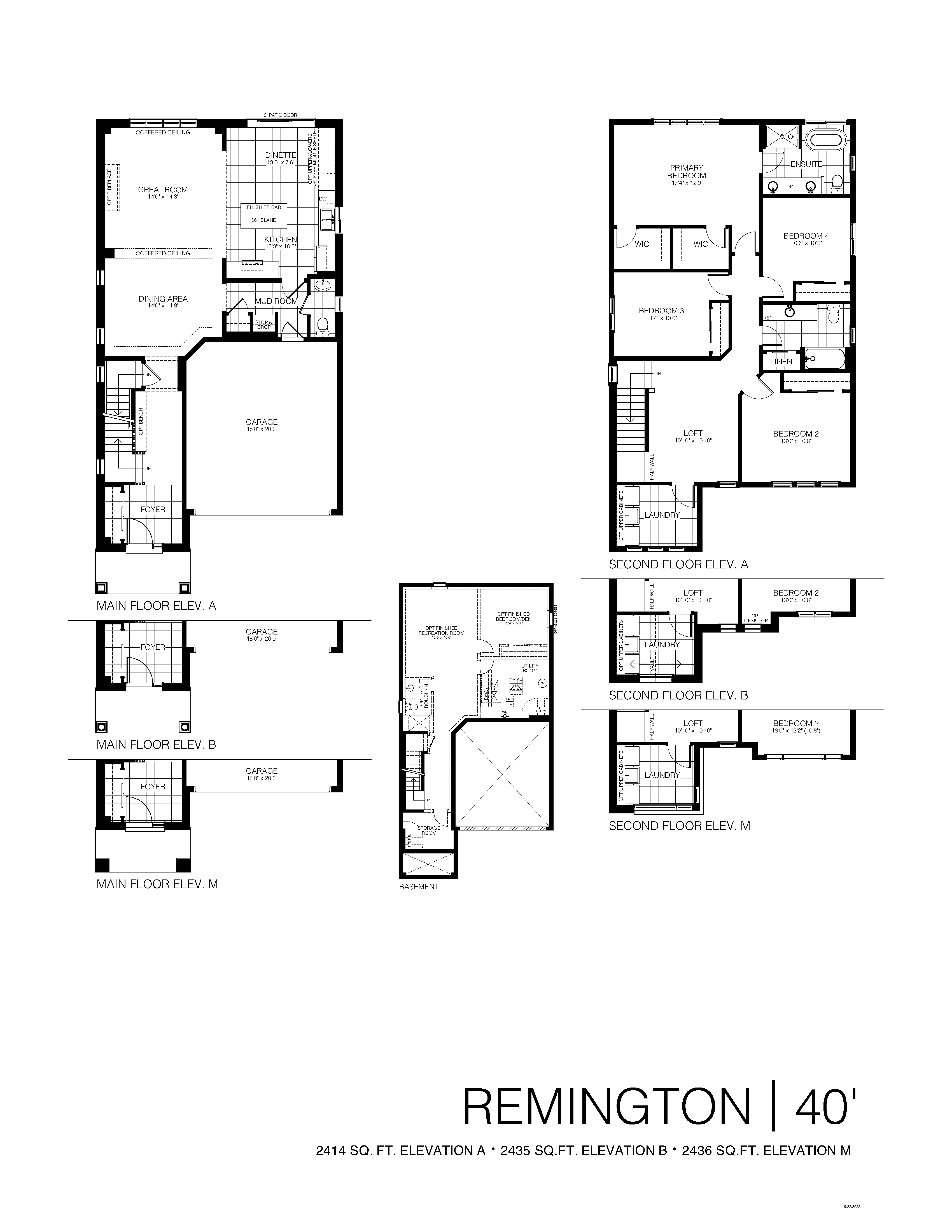 Splendour - Remington Floor Plan, Niagara Falls ON | Livabl