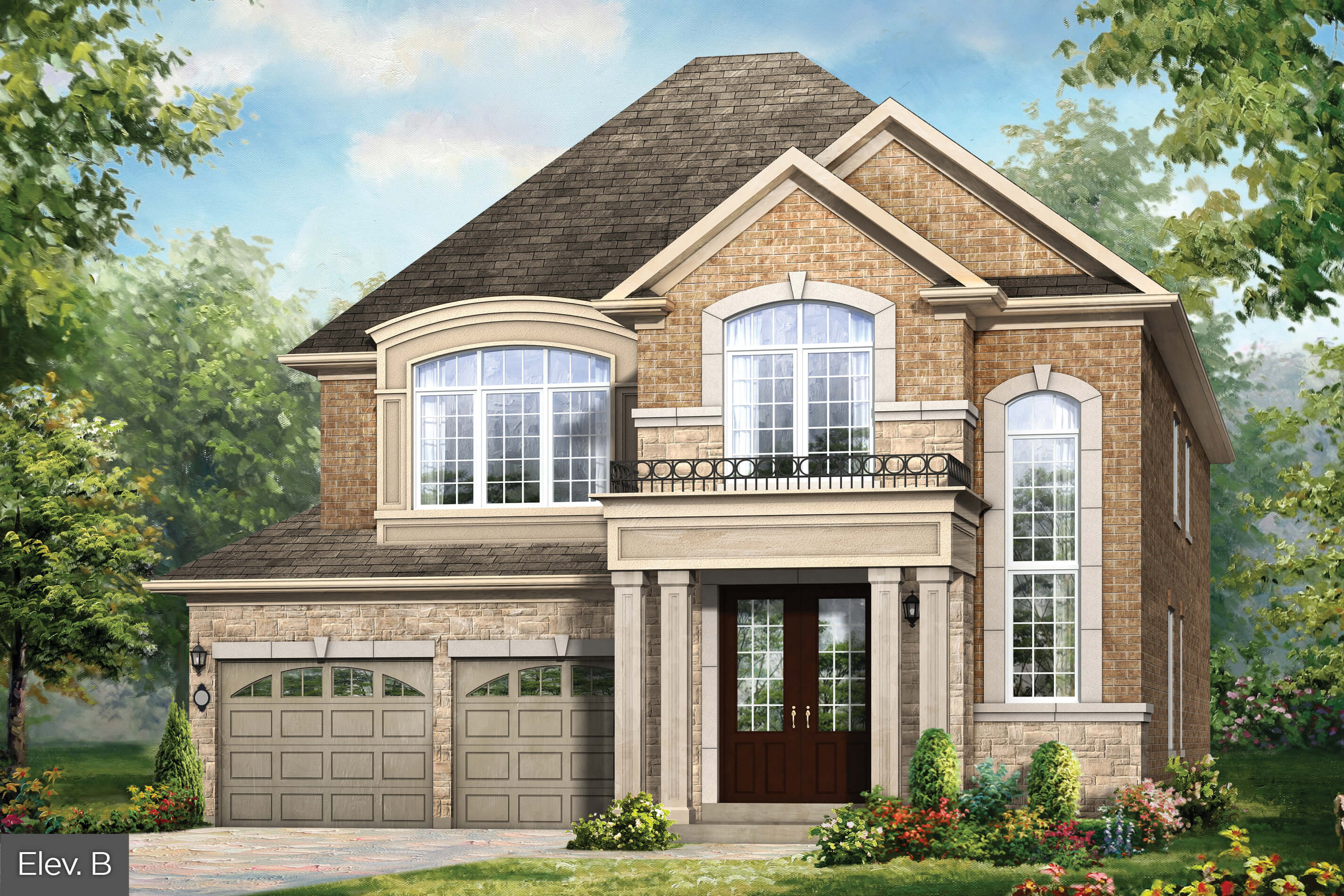 Mayfield Collection - Inglewood - Elev. B Floor Plan, Town Of Caledon ON | Livabl