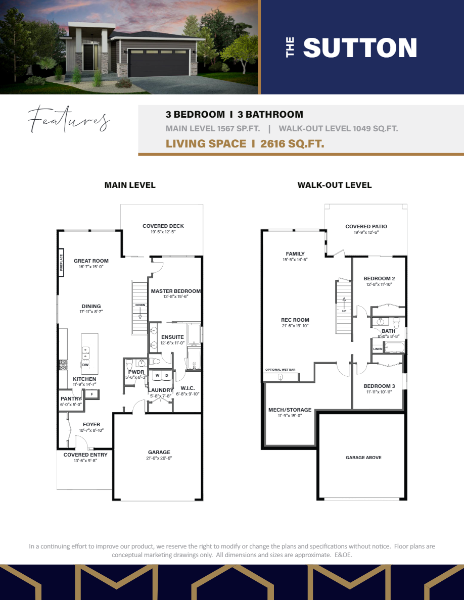 Tower Ranch | Sutton | Floor Plans and Pricing