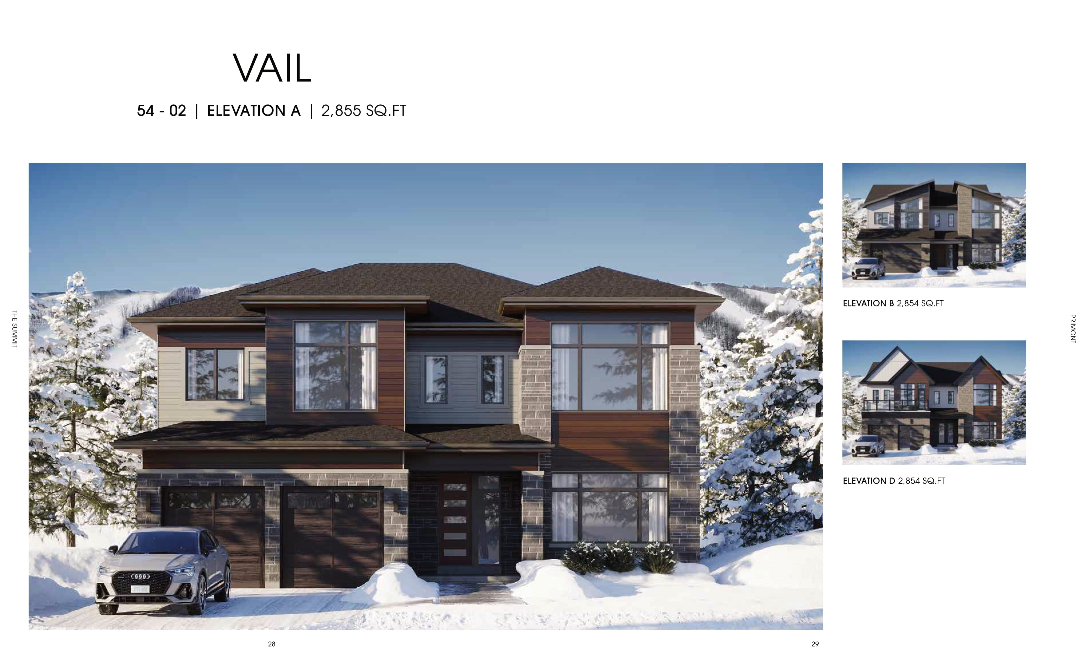 The Summit - Vail A Floor Plan, The Blue Mountains ON | Livabl