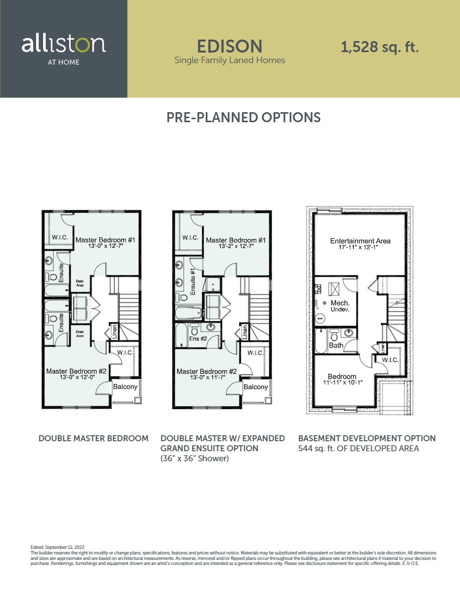 Cornerbrook | Edison | Floor Plans and Pricing