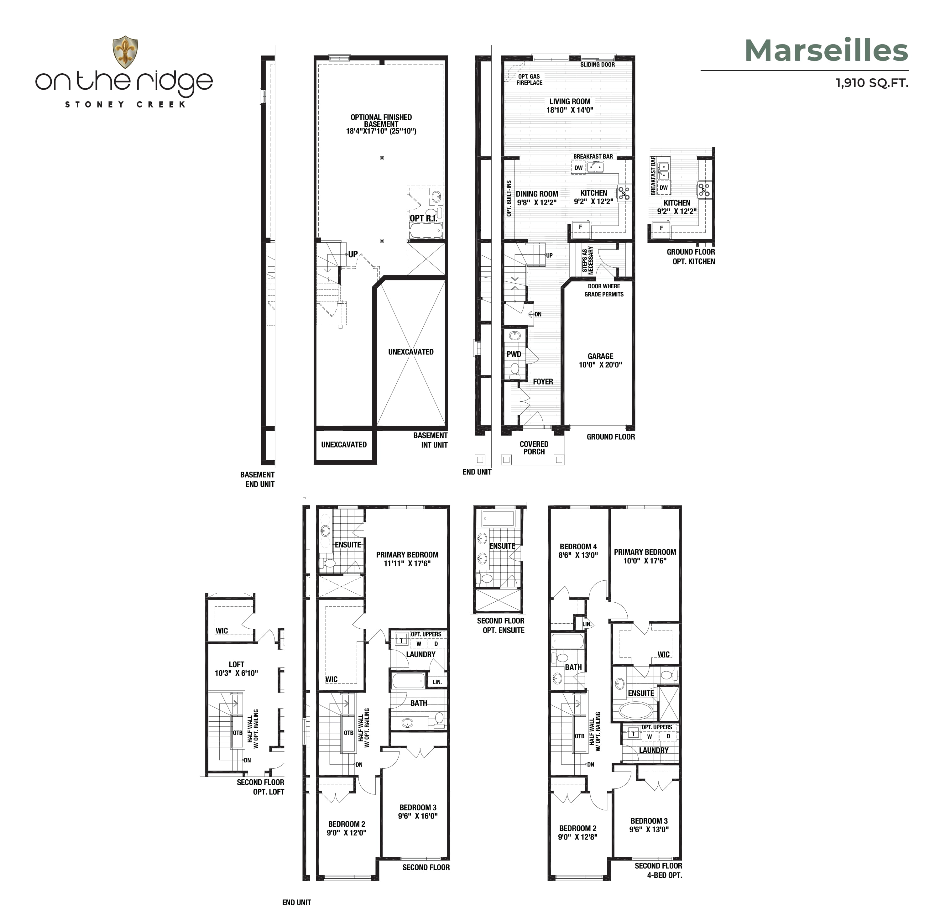 On the Ridge - Phase III - Marseilles Floor Plan, Hamilton ON | Livabl