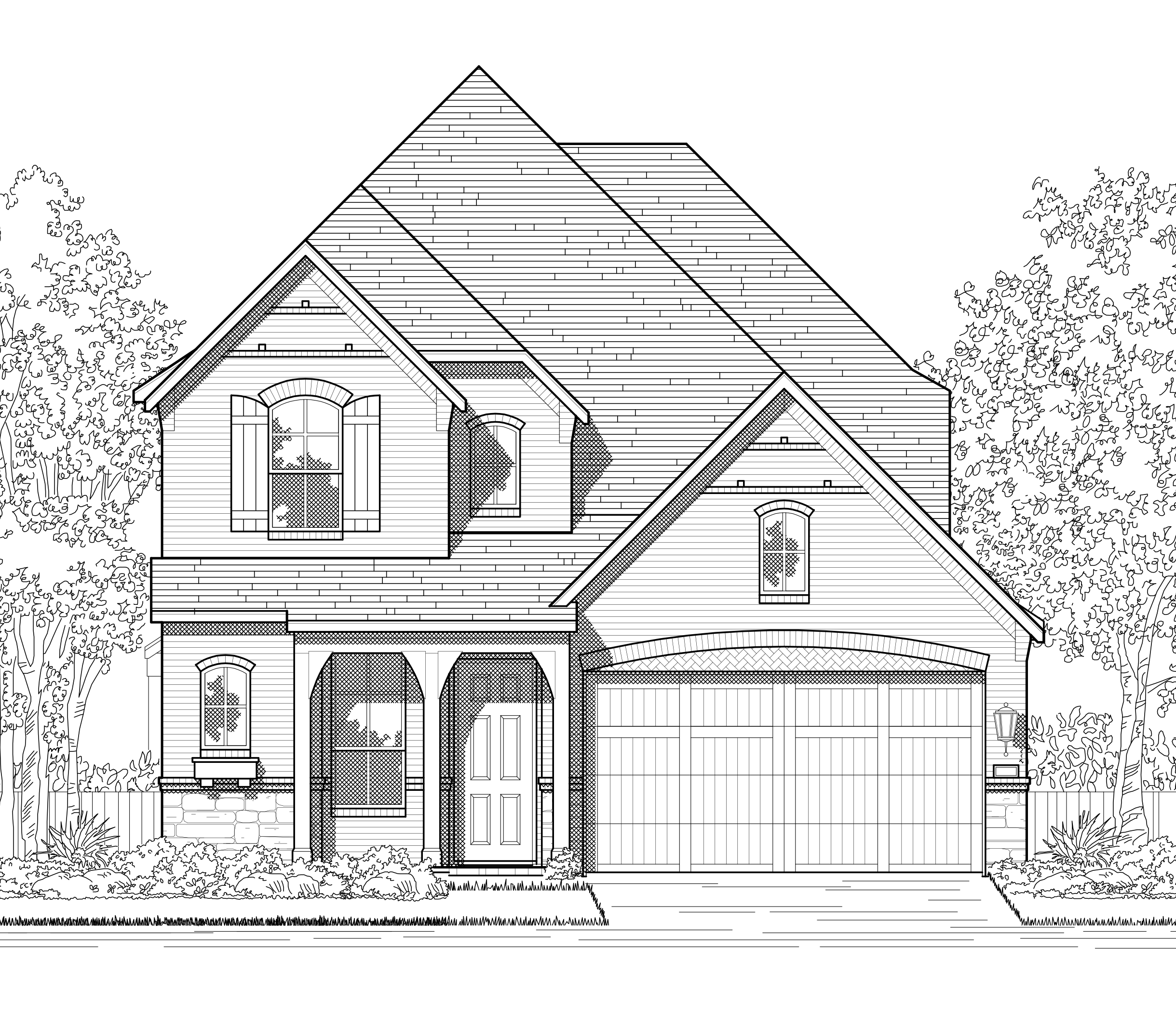 Sandbrock Ranch: 45ft. lots | Plan Martin | Floor Plans and Pricing