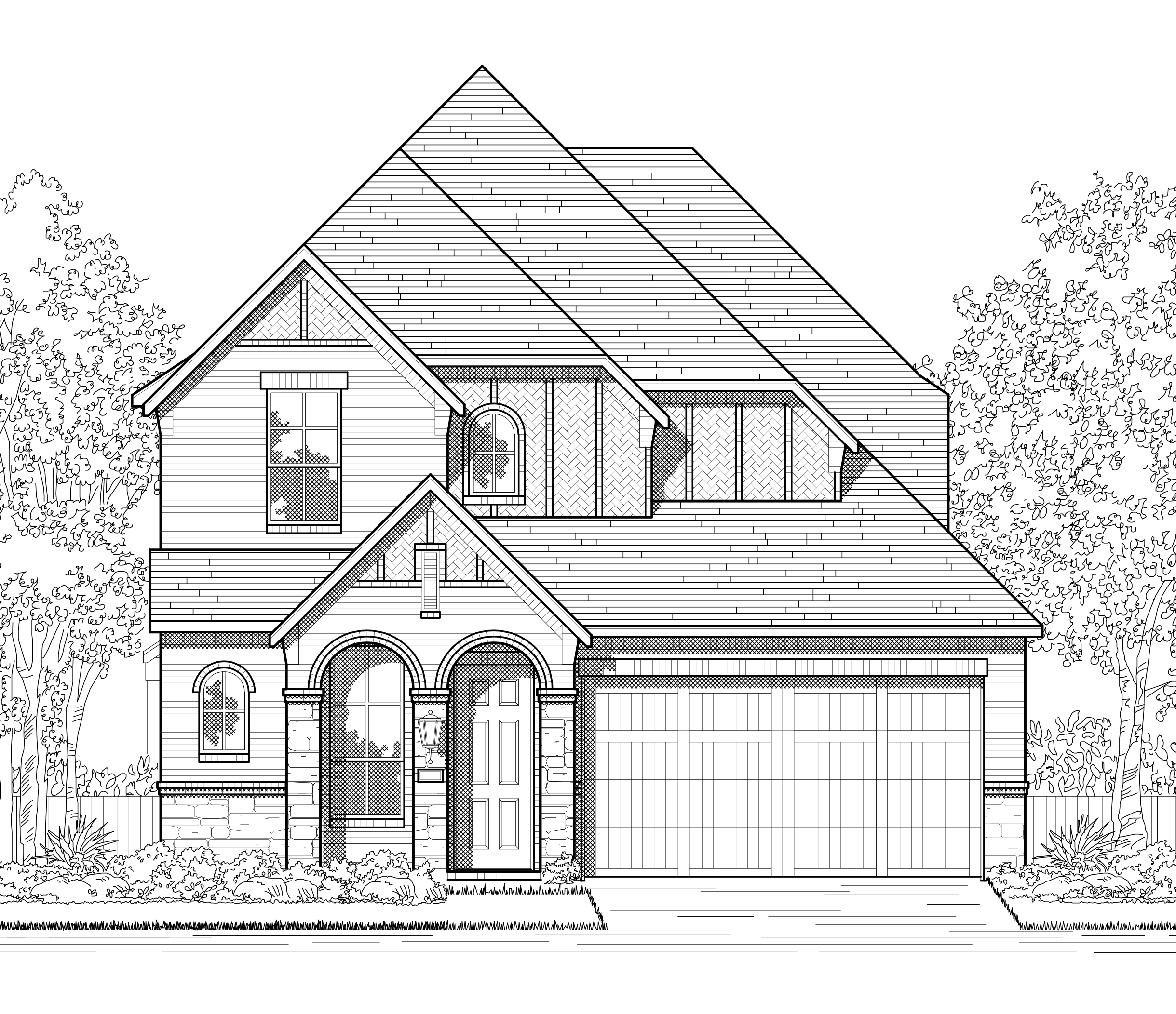 Sandbrock Ranch: 45ft. lots | Plan Martin | Floor Plans and Pricing