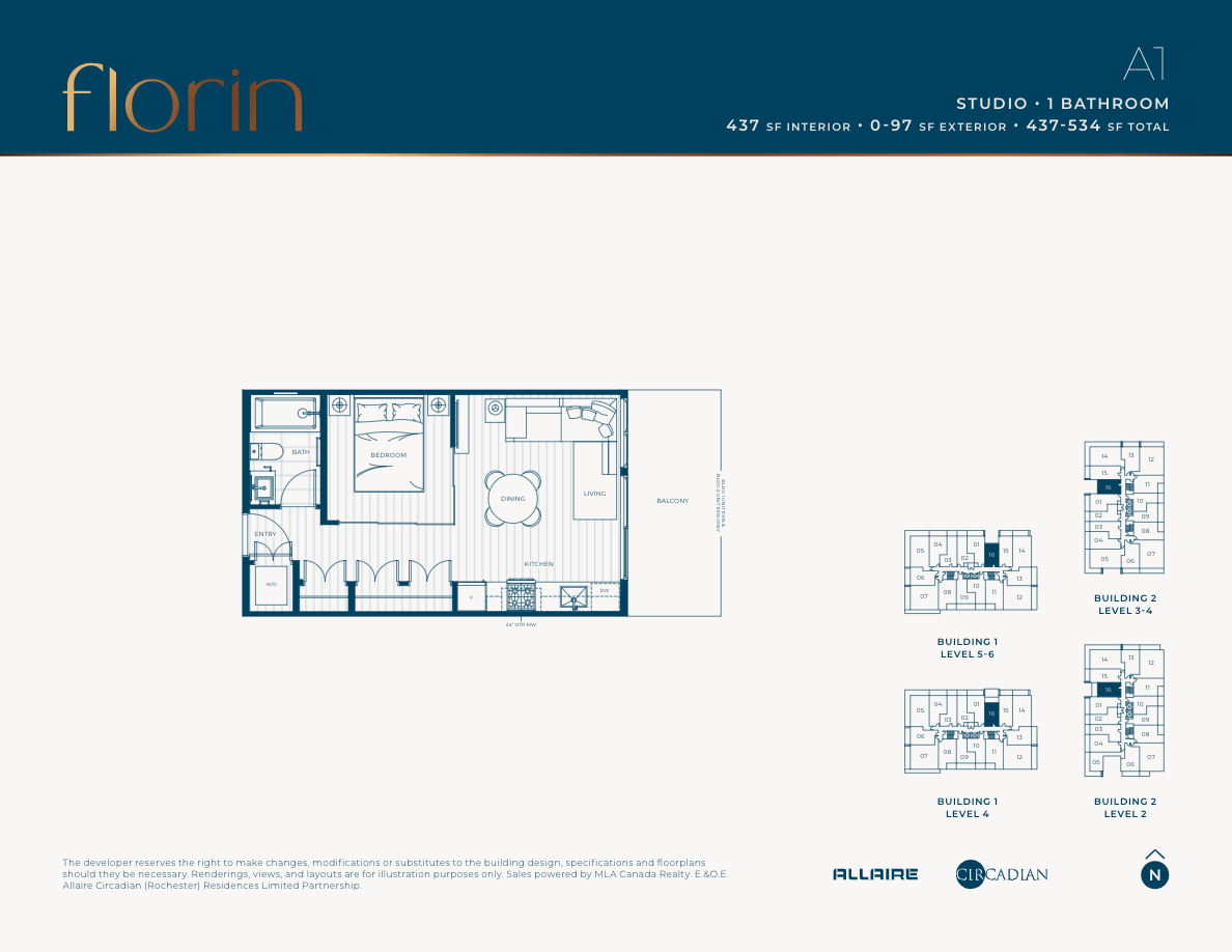 Florin - A1 Floor Plan, Coquitlam BC | Livabl