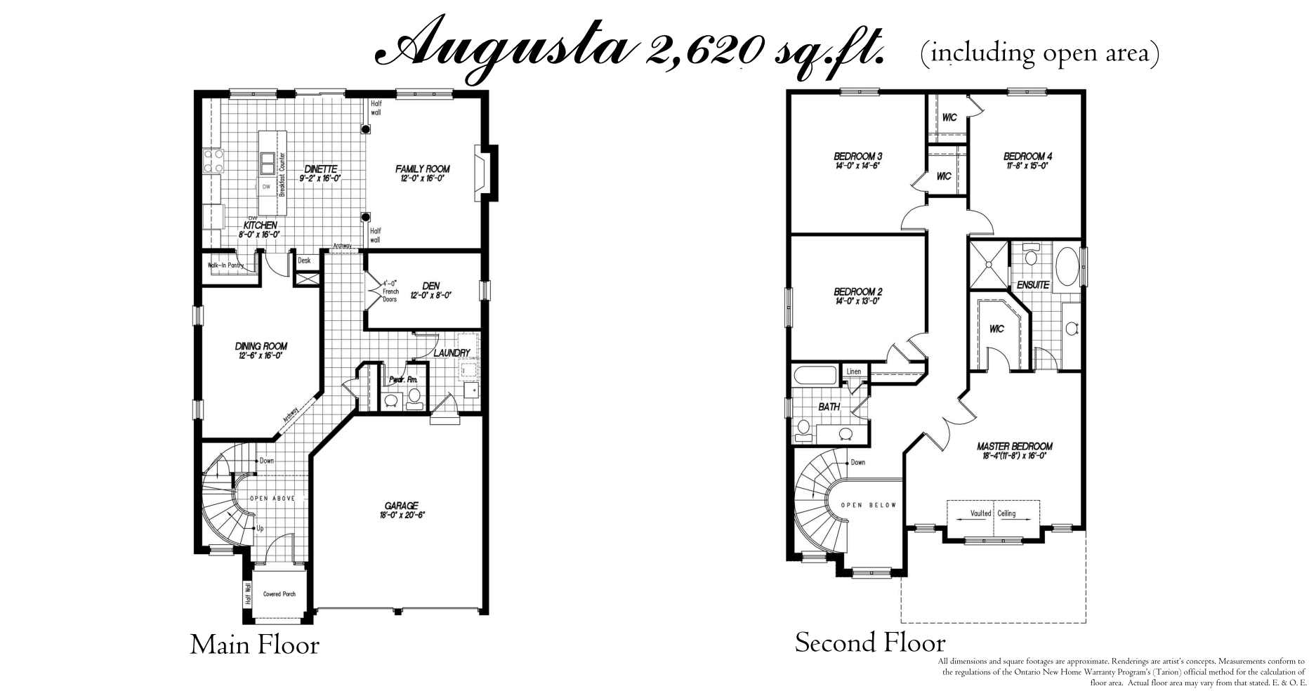 Harmony on Twenty - Augusta Floor Plan, Hamilton ON | Livabl