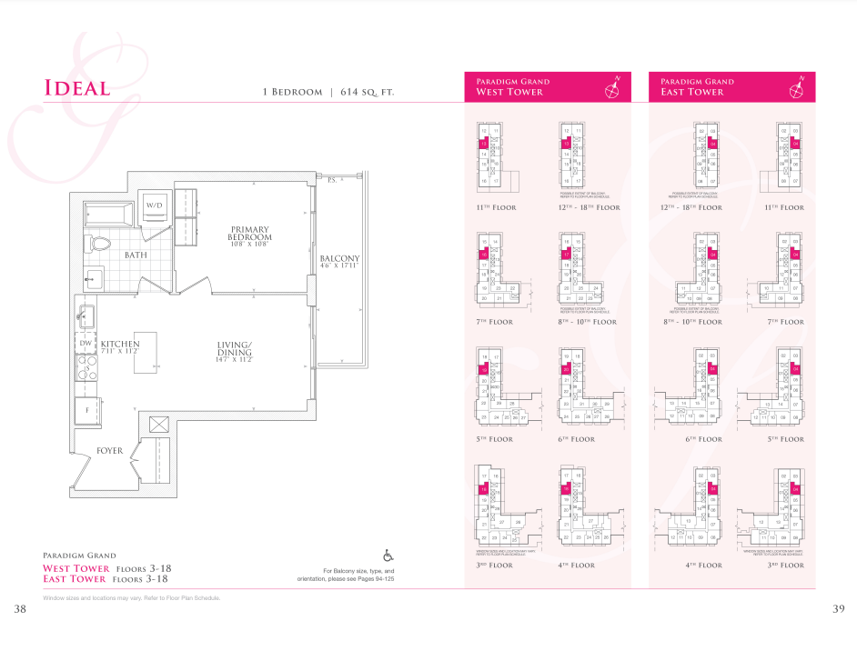 Paradigm Grand - East Tower - Ideal Floor Plan, Burlington ON | Livabl