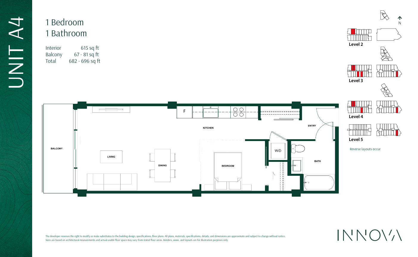 INNOVA | A4 | Floor Plans and Pricing