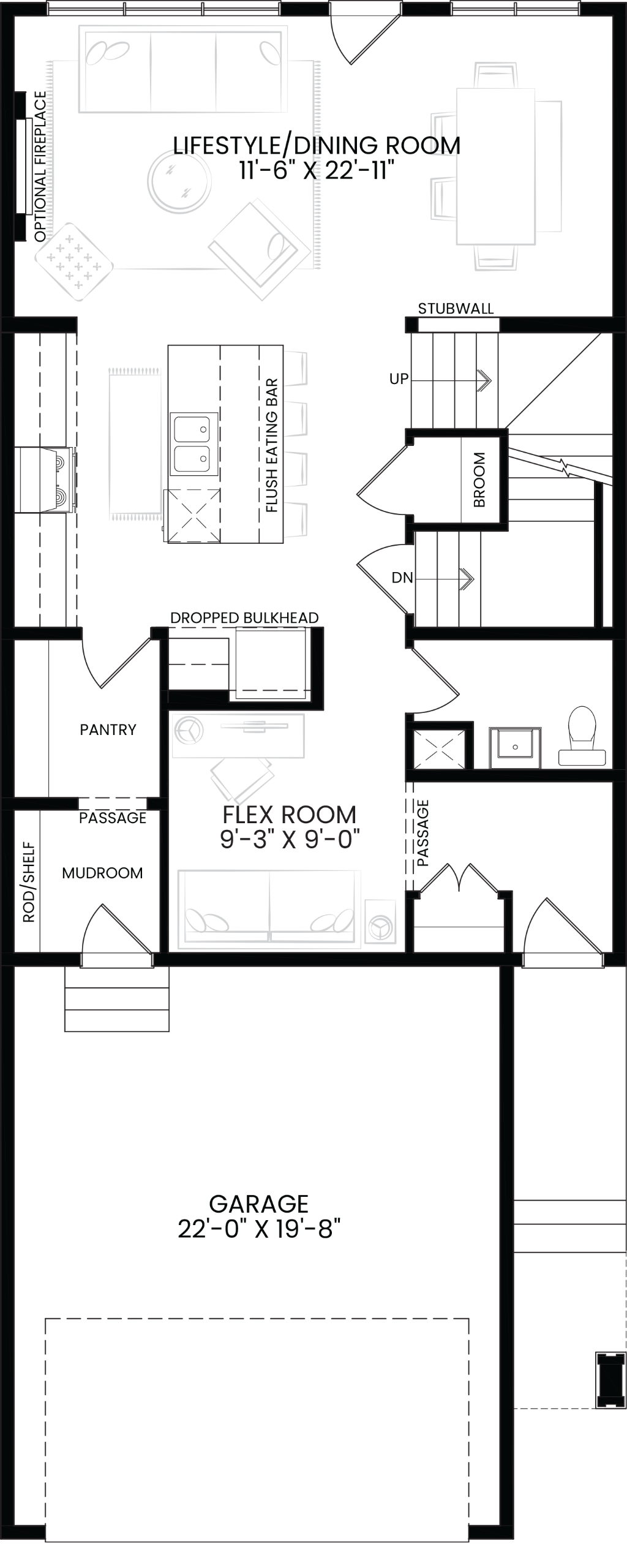 Mahogany - Luna Floor Plan, Calgary AB | Livabl