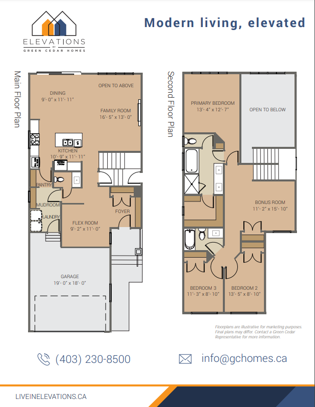Greystone - Elevations by Green Cedar Homes - Cobalt Floor Plan ...