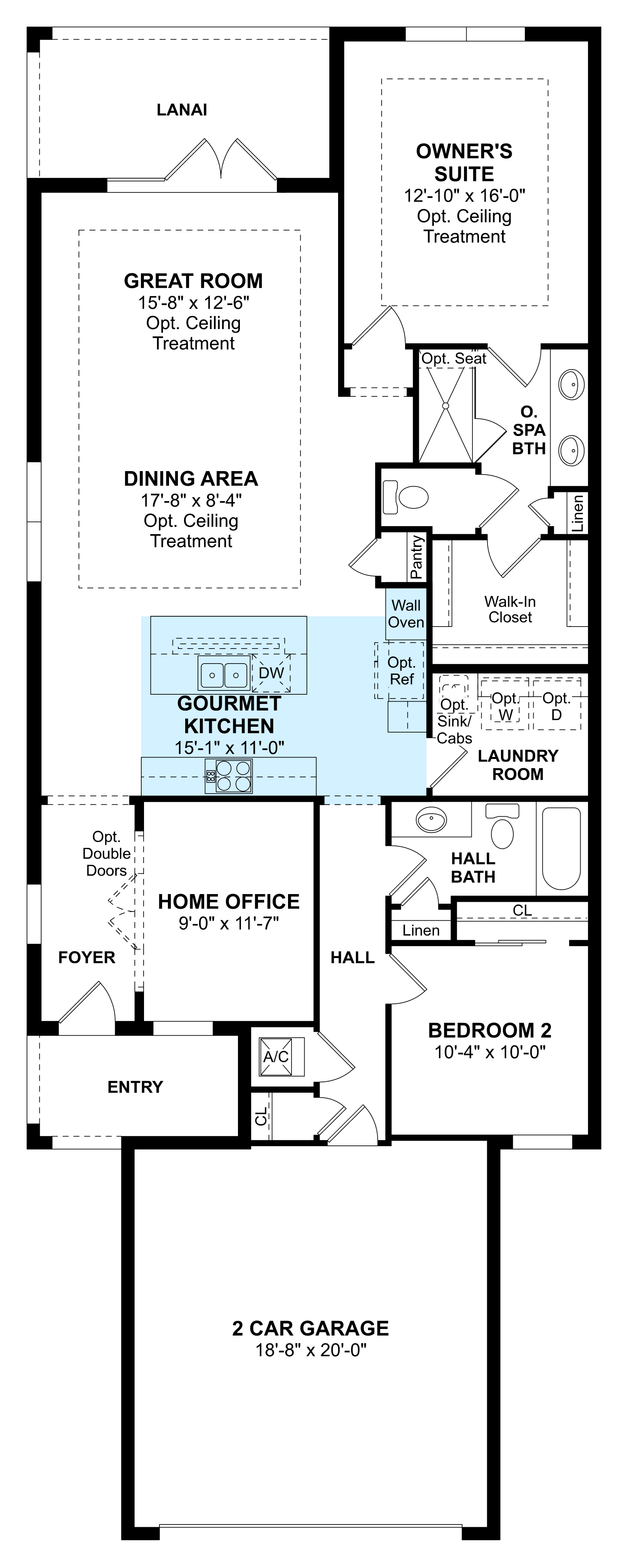 K. Hovnanian's Four Seasons at Orlando | 2043 Key Bay Trail | Floor Plans and Pricing