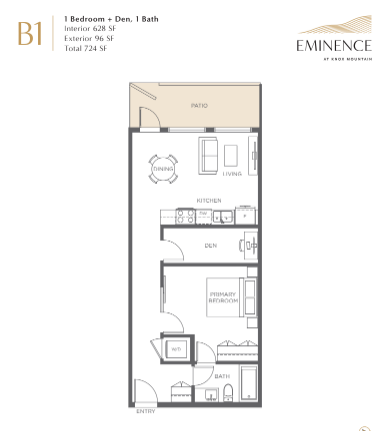 Eminence at Knox Mountain | B1 | Floor Plans and Pricing