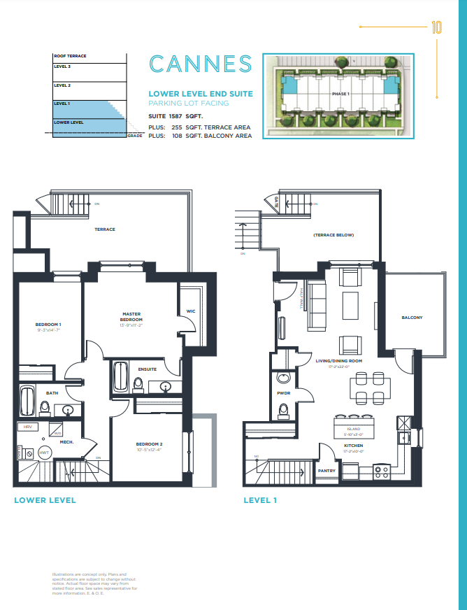 The Towns of Savoy - Cannes Floor Plan, London ON | Livabl