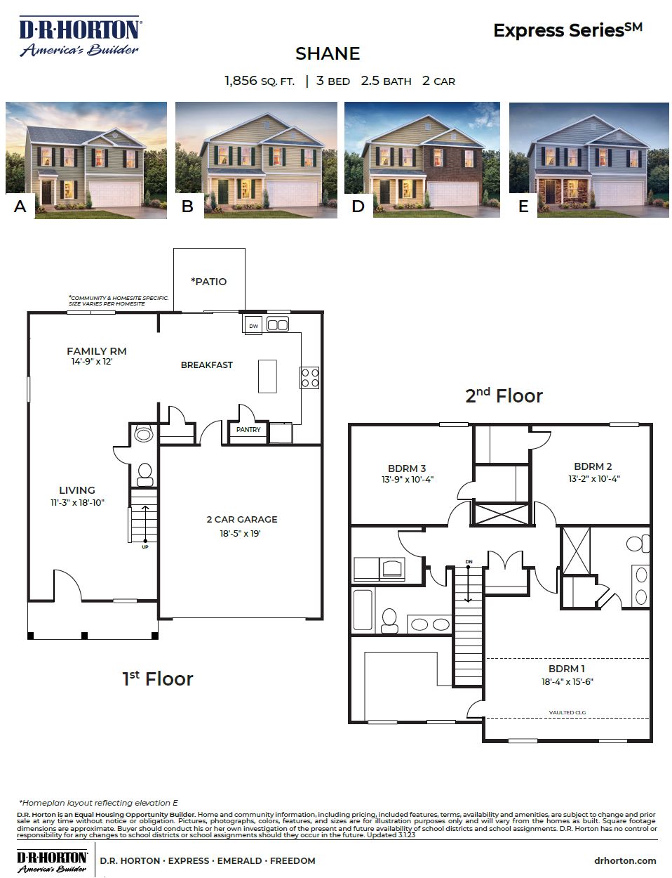 Nova's Place | SHANE - EXPRESS | Floor Plans and Pricing