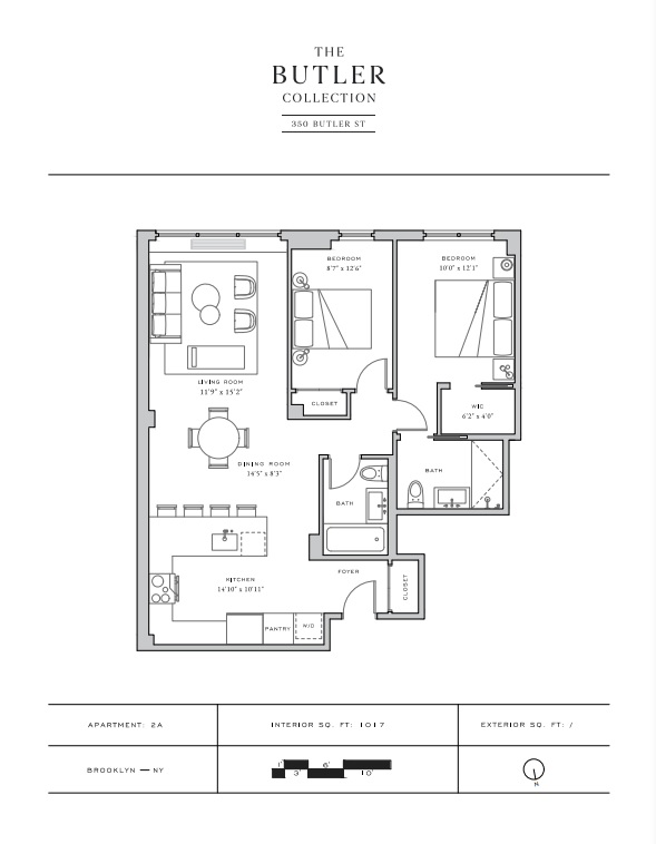 350 Butler Street | 2A | Floor Plans and Pricing