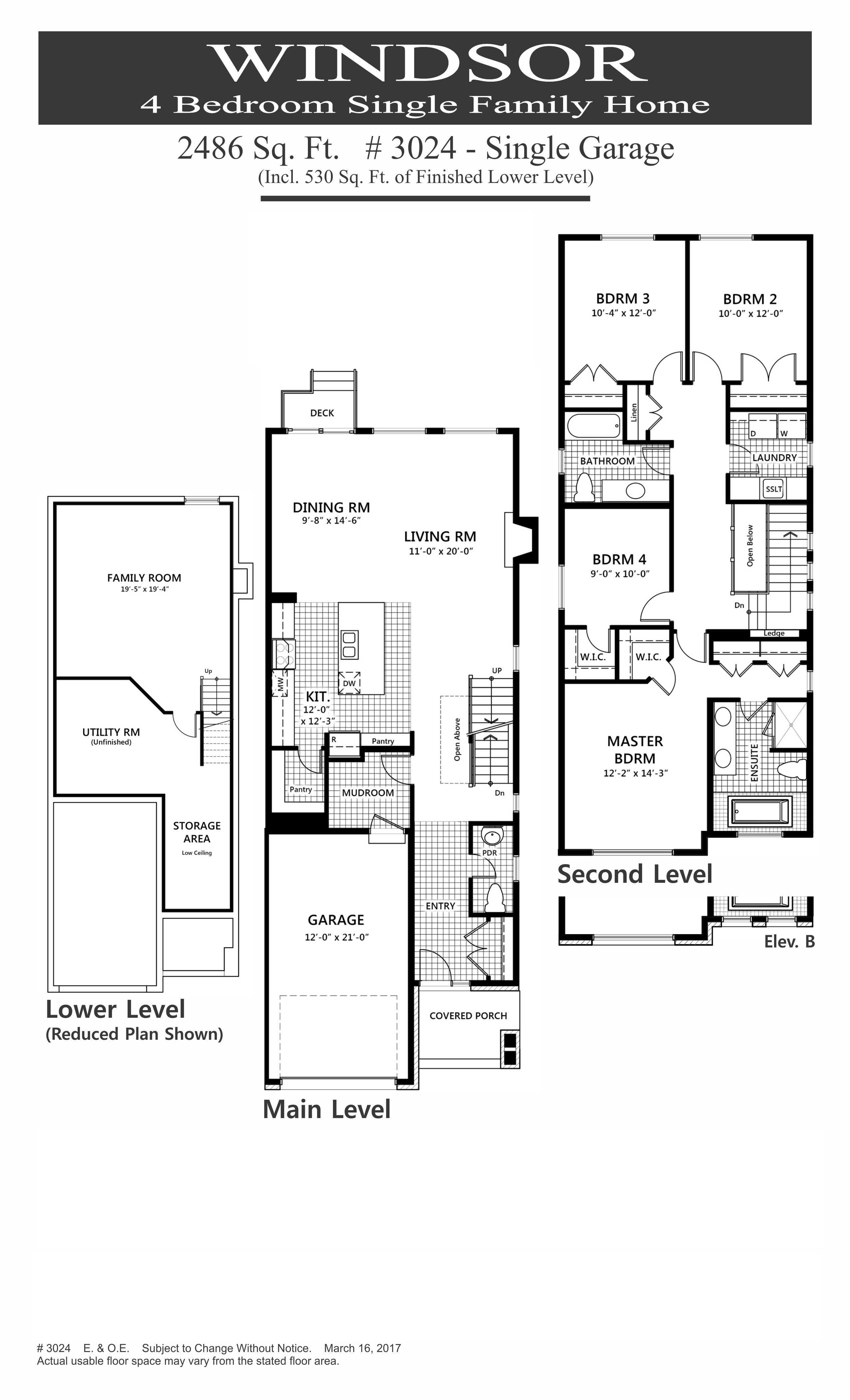 Riverview | Windsor | Floor Plans and Pricing