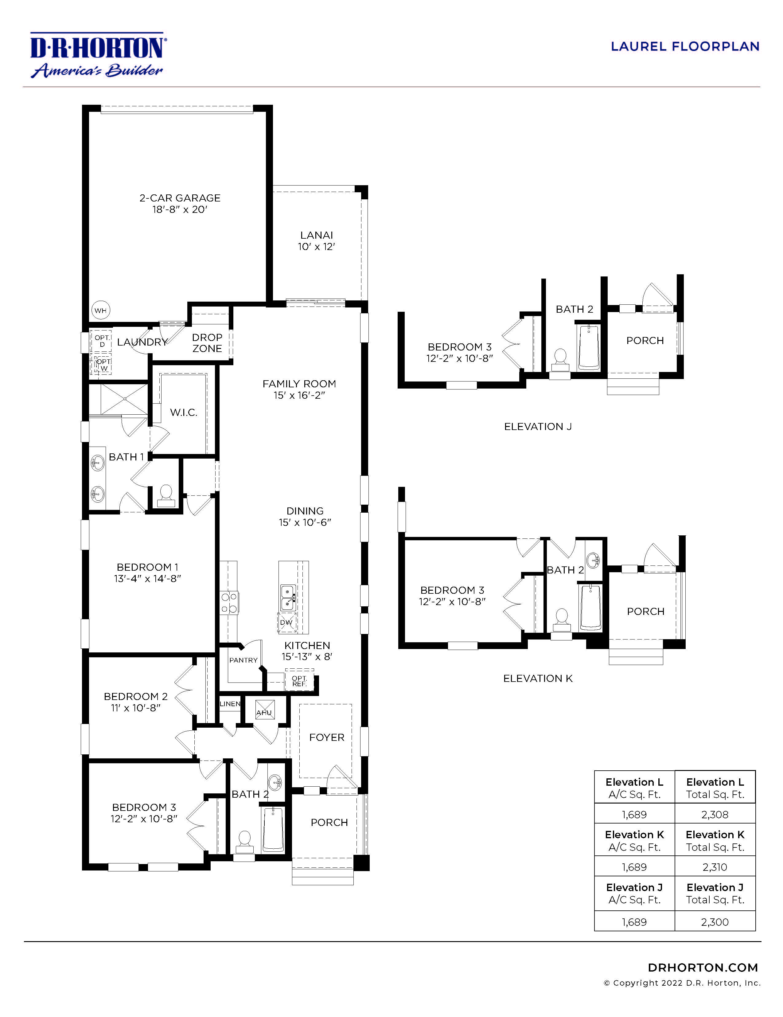 Waterleigh | LAUREL | Floor Plans and Pricing