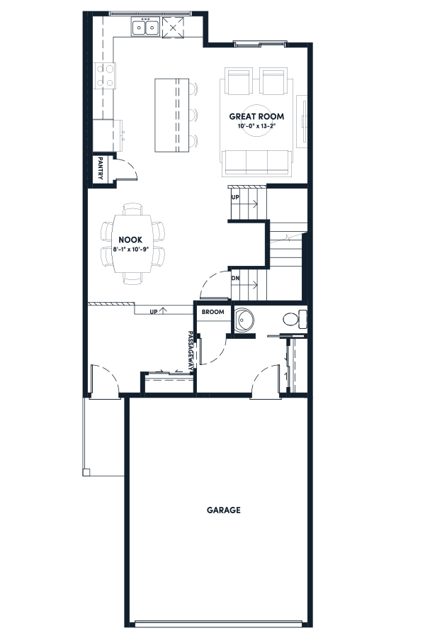 Secord Heights - Brea Floor Plan, Edmonton AB | Livabl