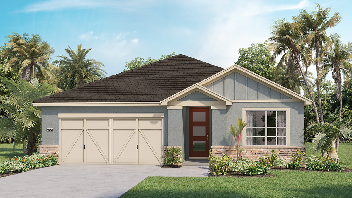 Palmetto Landing at Babcock Ranch - Aria Floor Plan, Punta Gorda FL ...