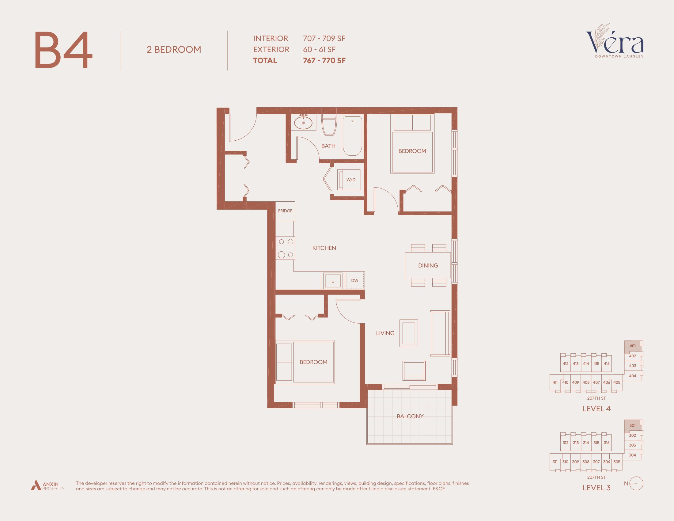 Vera - B4 Floor Plan, Langley City BC | Livabl
