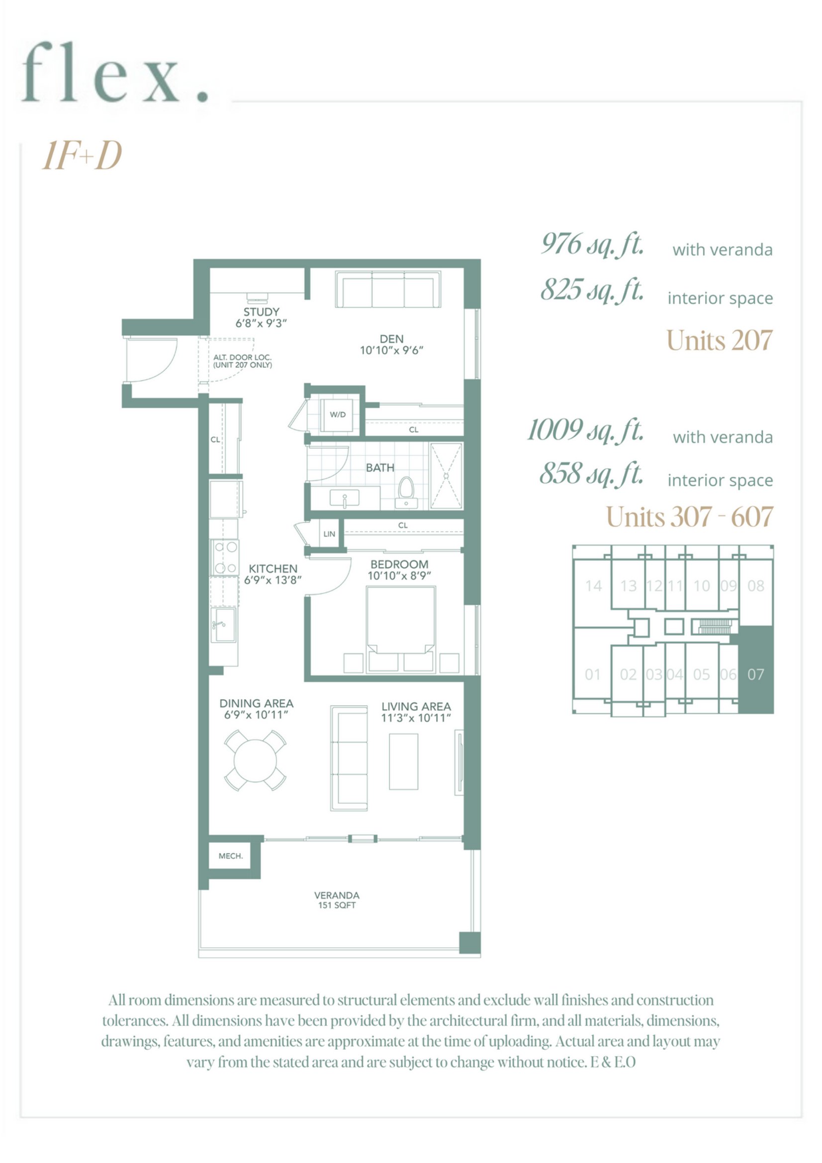 flex. - 1F+D Floor Plan, Waterloo ON | Livabl
