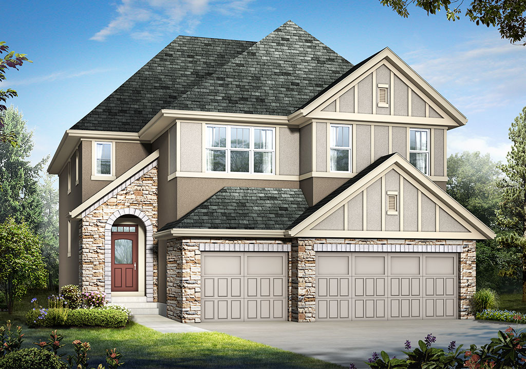Aspen Spring Estates - The Roxbury Floor Plan, Calgary AB | Livabl